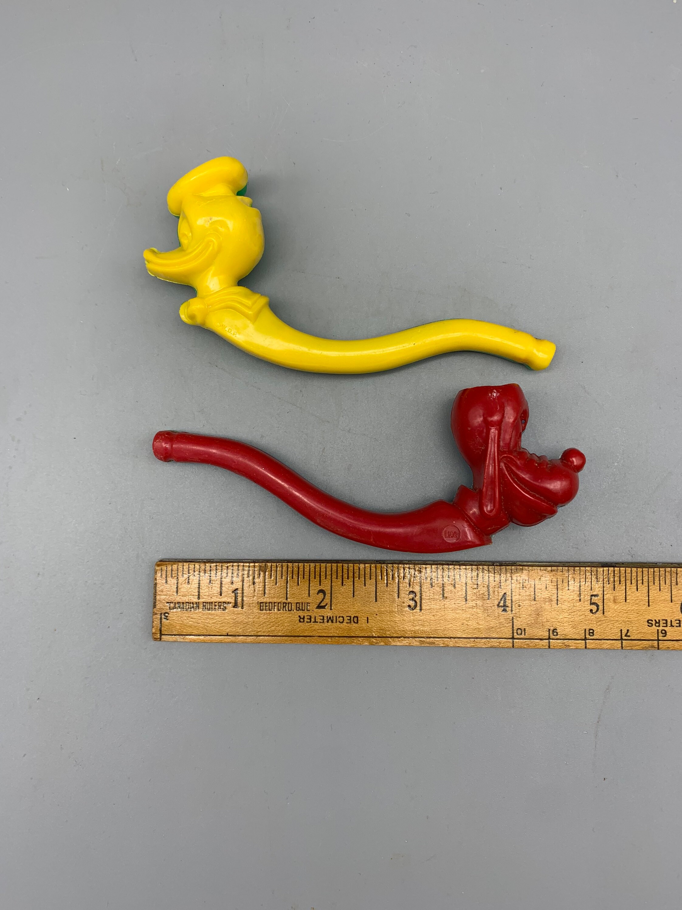 Walt Disney Character Bubble Pipes Two Tone Pluto and Donald - Etsy