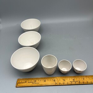 Coorstek Antique Porcelain Lab Crucibles and Strainer, Filter, Coors ...
