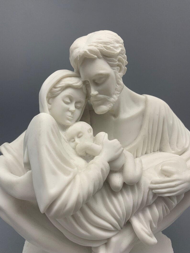 Timothy P. Schmalz Holy Family Statue a Quiet Moment Resin Replica of ...