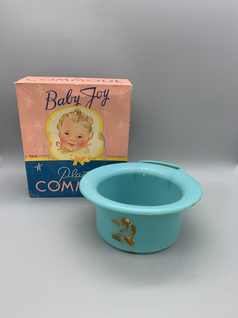 Vintage Commode Box With Potty Made in Canada Nursery Decor - Etsy
