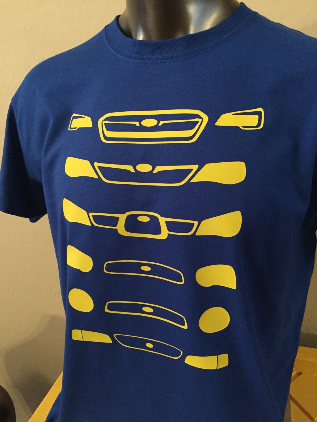 Custom Colors Subie Front Ends Headlights T-shirt - Etsy