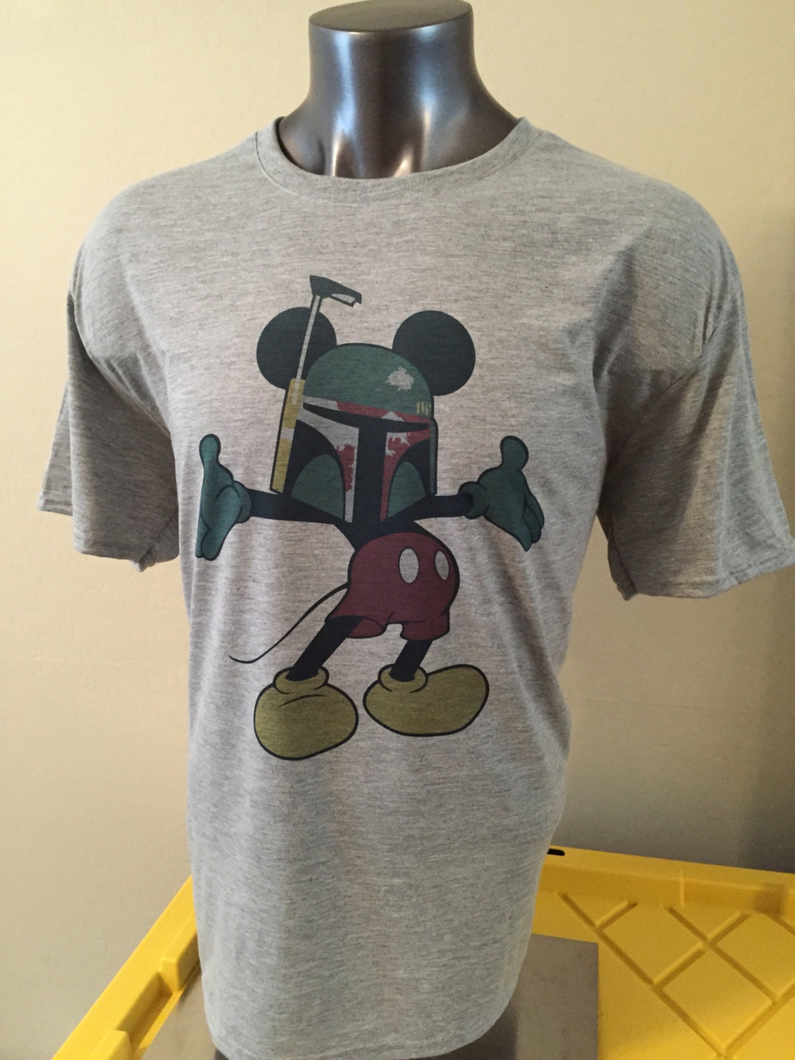 Mickey Mouse Boba Fett T-shirt - Etsy