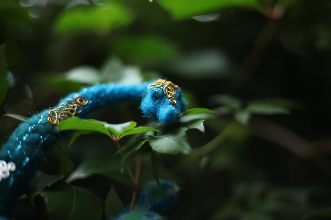 Blue Dragon, Baby Occamy, Needle Felted Dragon - Etsy