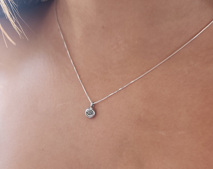 Small Evil Eye Necklace, Silver Evil Eye,sterling Silver Necklace,evil Eye Charm,eye Necklace ...