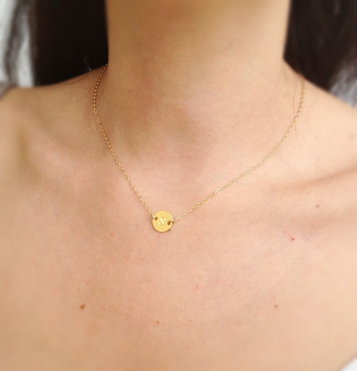 Custom Initial Necklace Giftinitial Necklaceinitial - Etsy