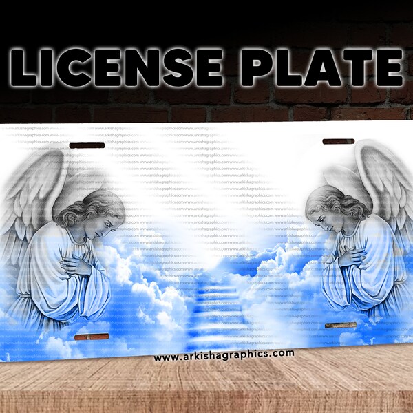 Memorial License Plate Png - Etsy