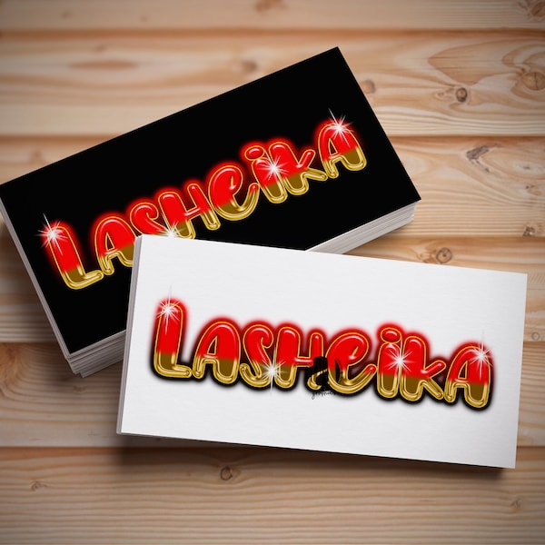 Airbrush Name - Etsy