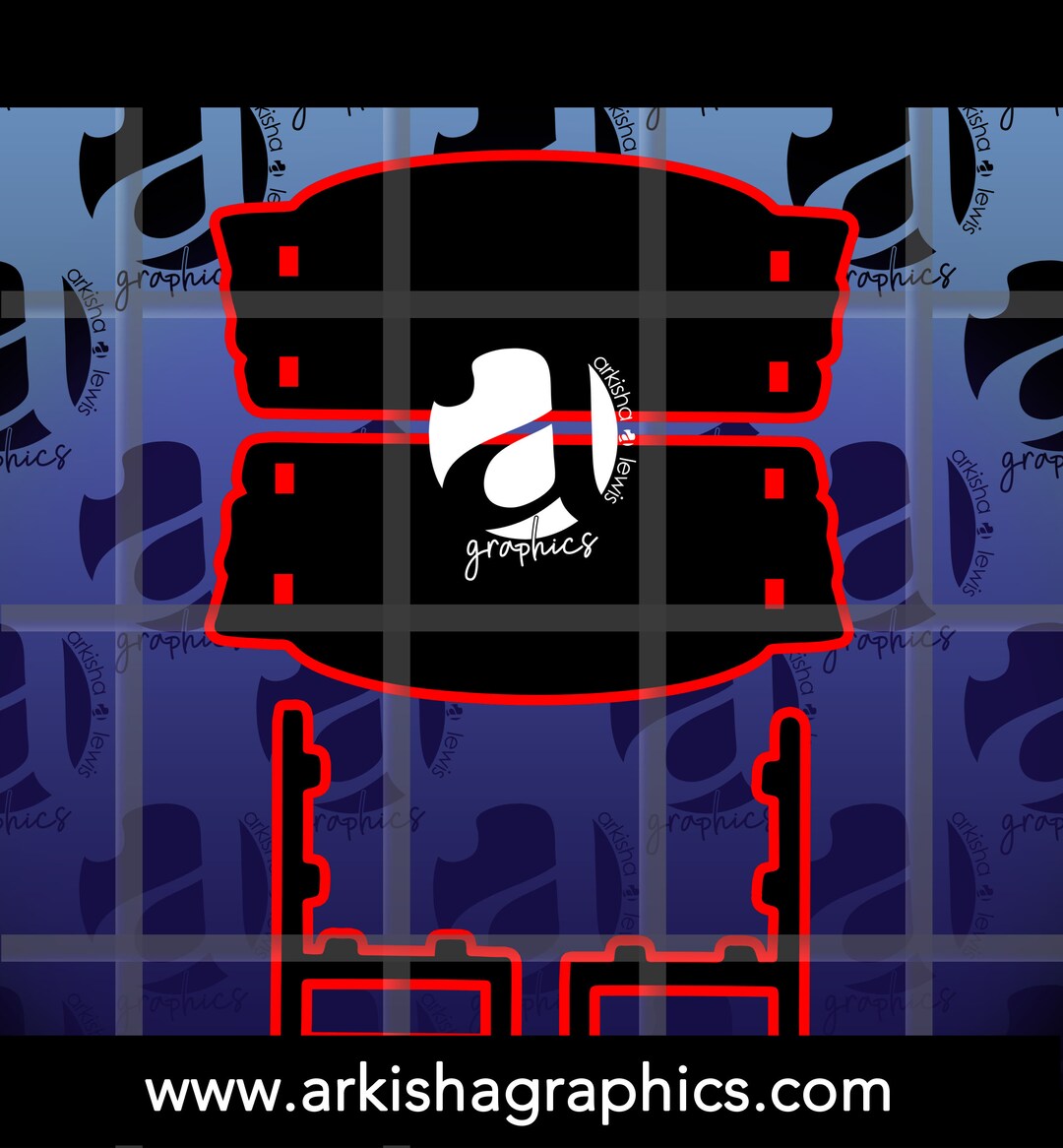 Huge Bench Template 13.7 X 5.3, Huge Bench Solid Shape Digital Template ...