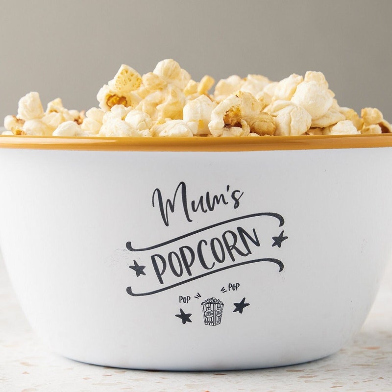 Popcorn Bowl - Etsy