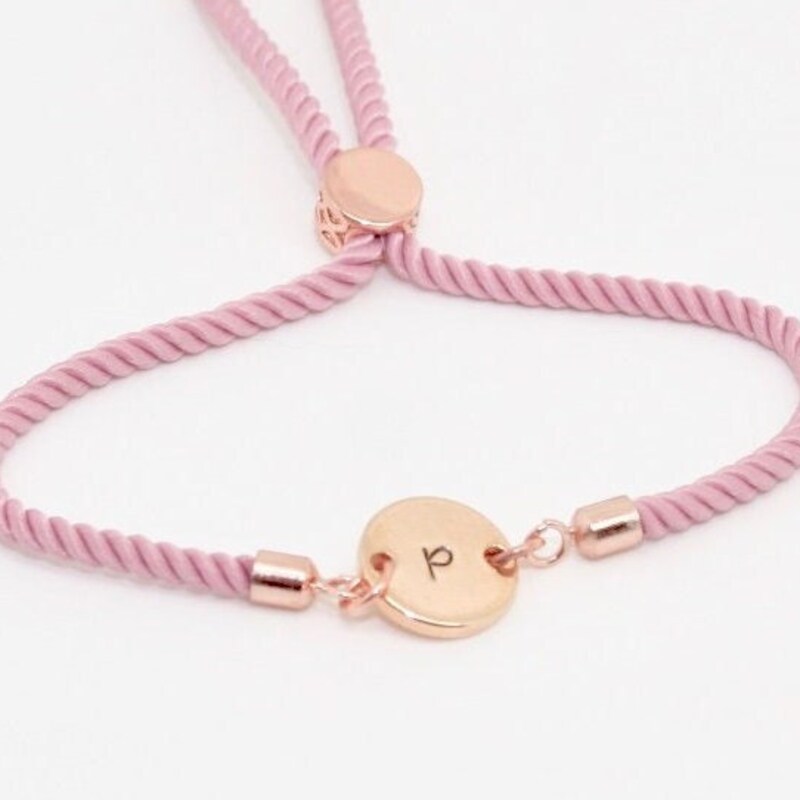 Initial Bracelet - Etsy