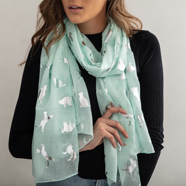 Cat Scarf - Etsy