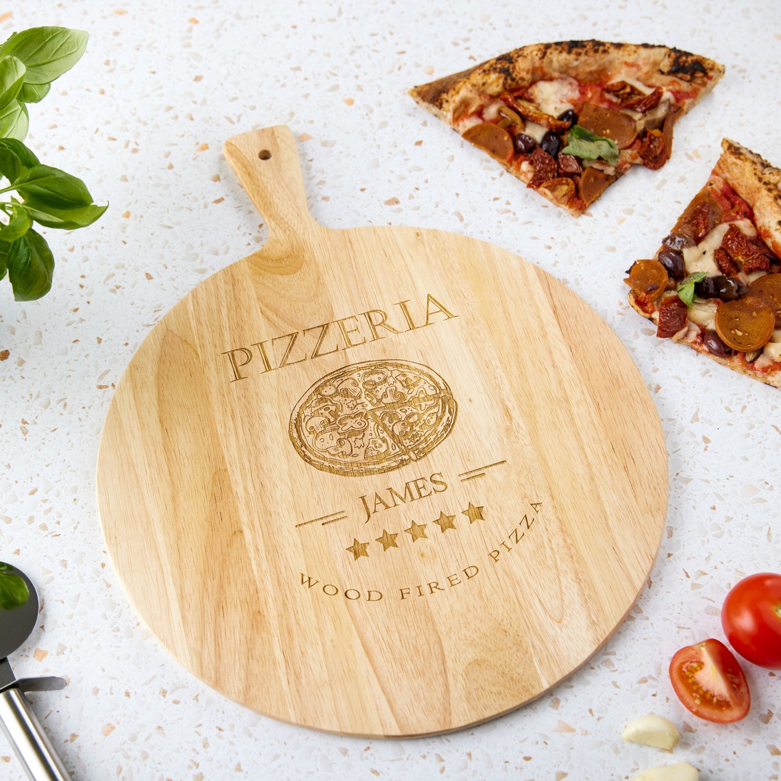 Engraved Pizza Board Custom Pizzeria Pizza Board - Etsy
