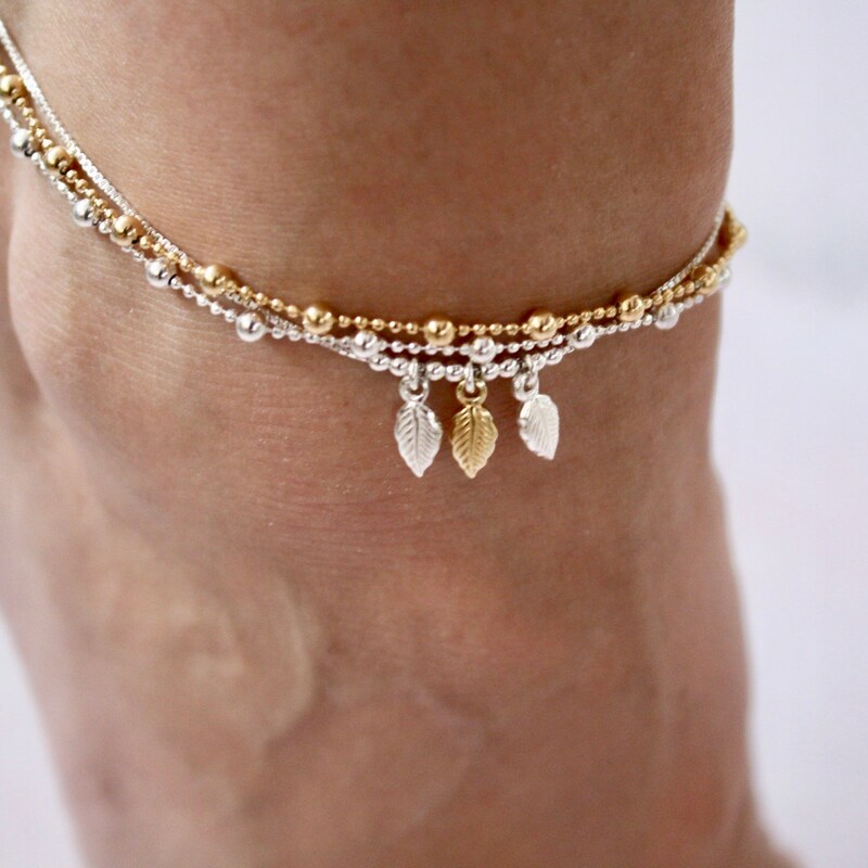 Gold Anklet - Etsy