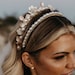 Pearl Wedding Crown, Gold Wedding Crown, Pearl Bridal Tiara, Pearl ...