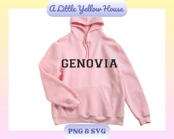 Genovia Varsity Princess Diaries Inspired SVG PNG Digital Download ...