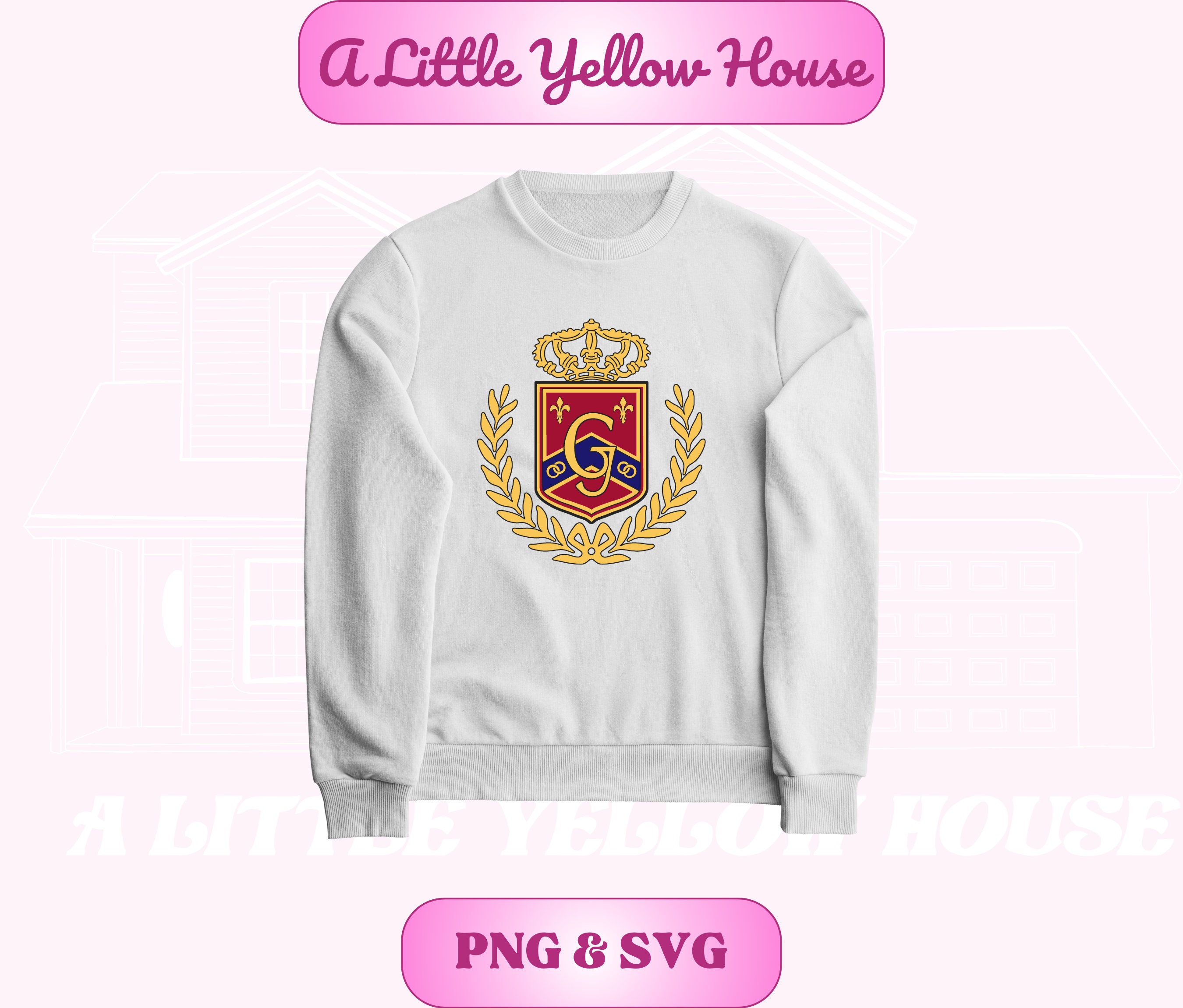 Genovia Crest Princess Diaries Inspired SVG PNG Digital Download ...