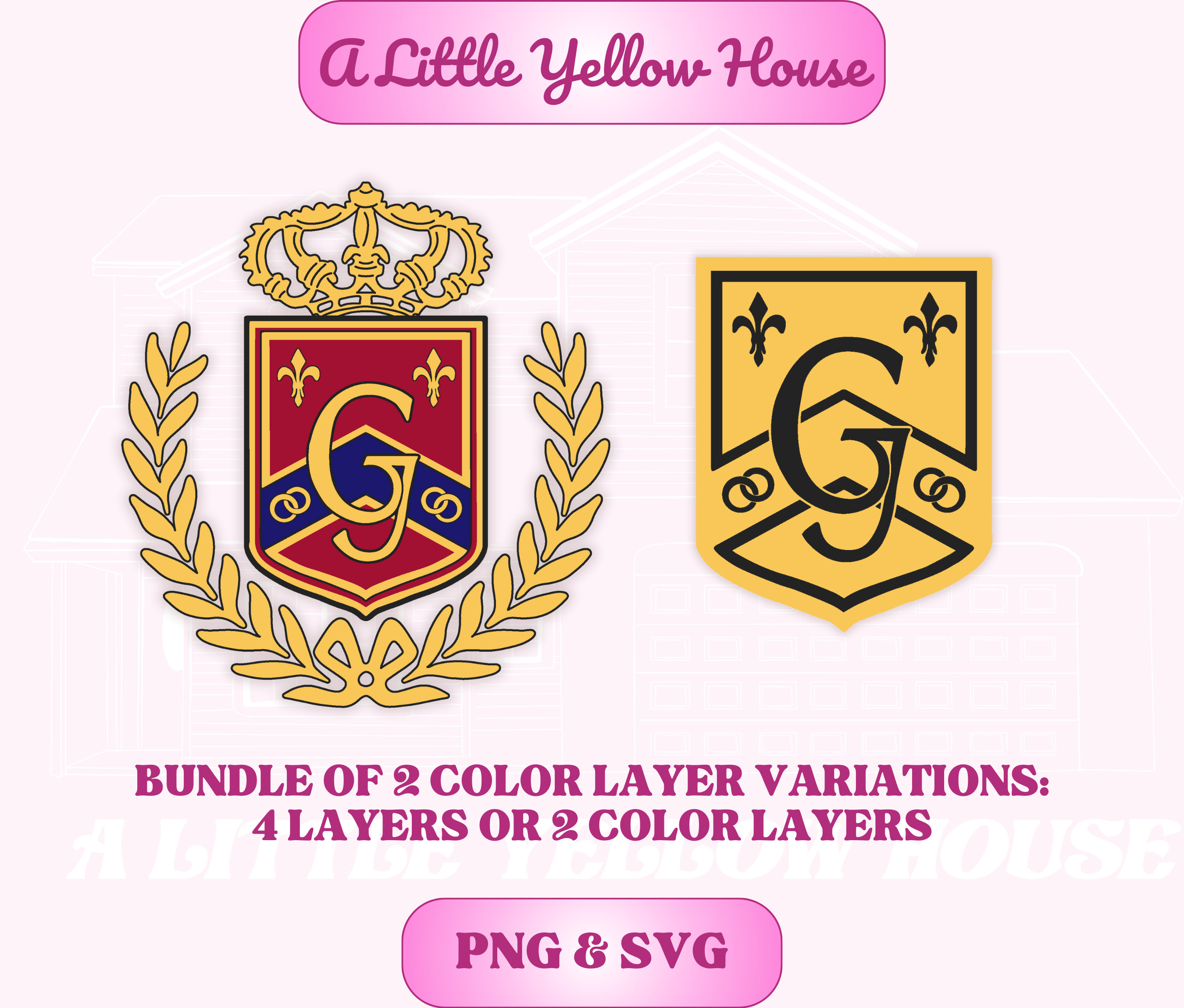 Genovia Crest Princess Diaries Inspired SVG PNG Digital Download ...