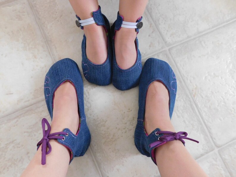 BABY-ADULT Felicity Flats Bundle PDF 2 Patterns - Etsy