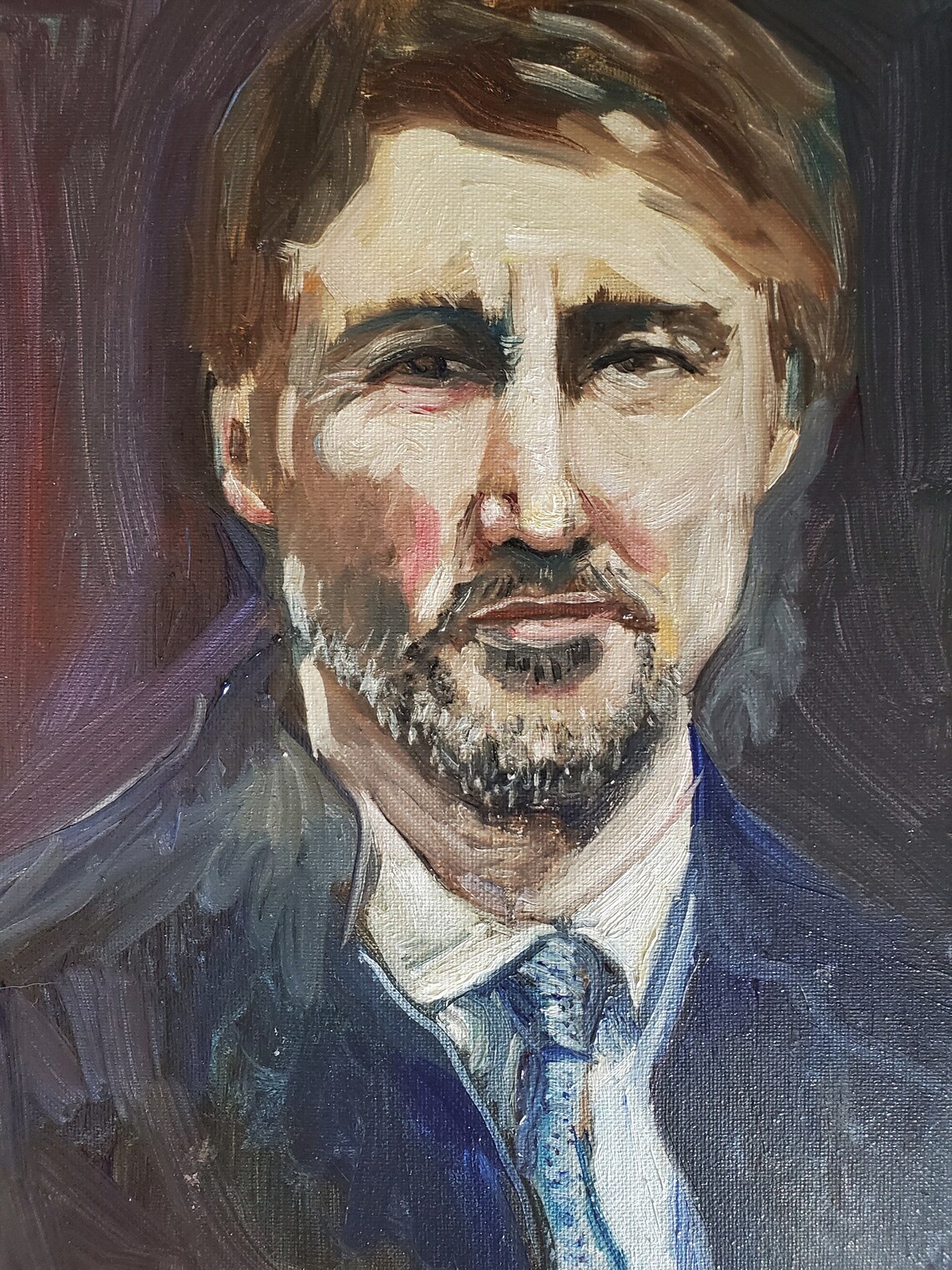 Made to Order Portrait, Commission, Original Oil on Canvas or Board ...