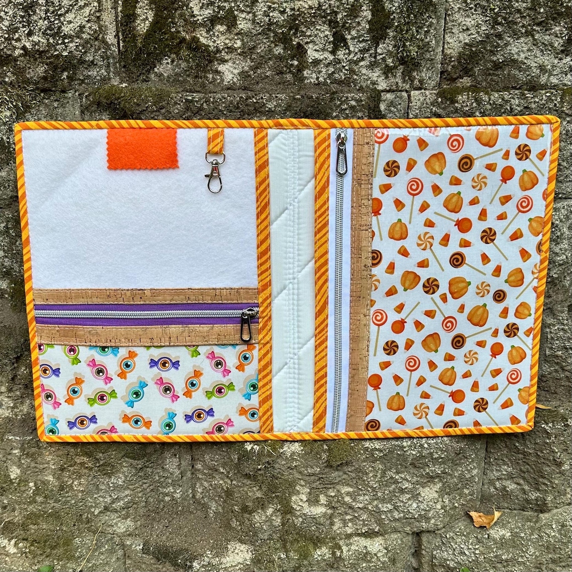 Original WGD Project Folder Halloween Candy Project Folio Cross Stitch ...