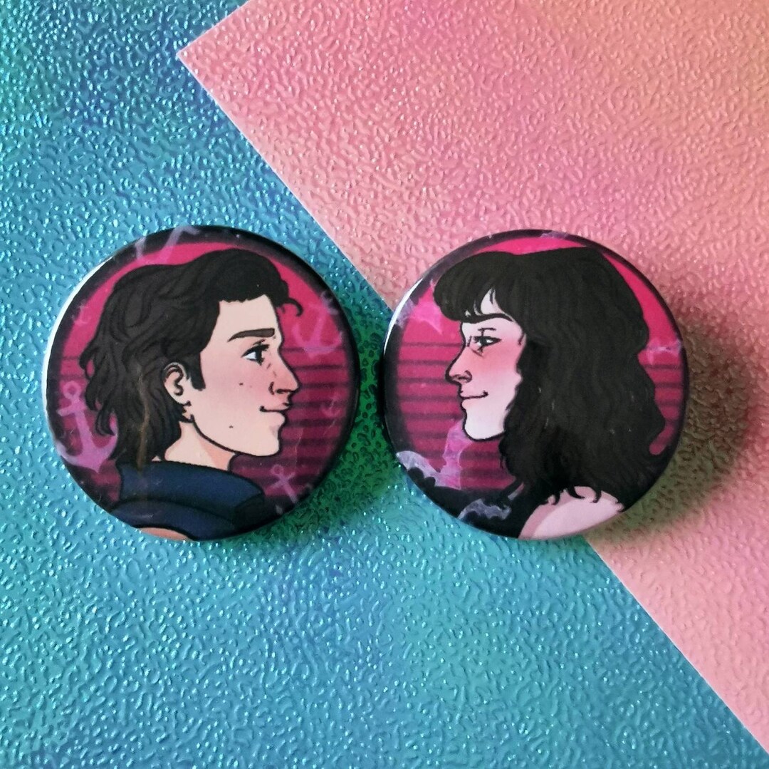 Steddie Buttons Steve Harrington Buttons Eddie Munson - Etsy