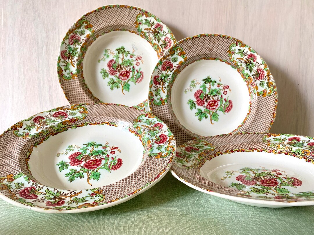 Copeland & Garrett Spode Dishset of Four Copeland Spode New Fayence ...