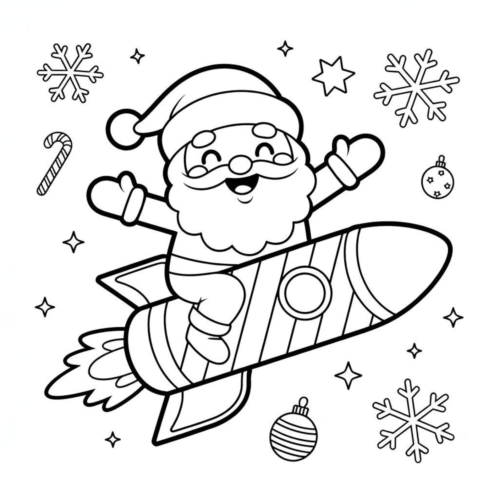 Christmas Coloring Bundle for Kids – Instant Download - Etsy