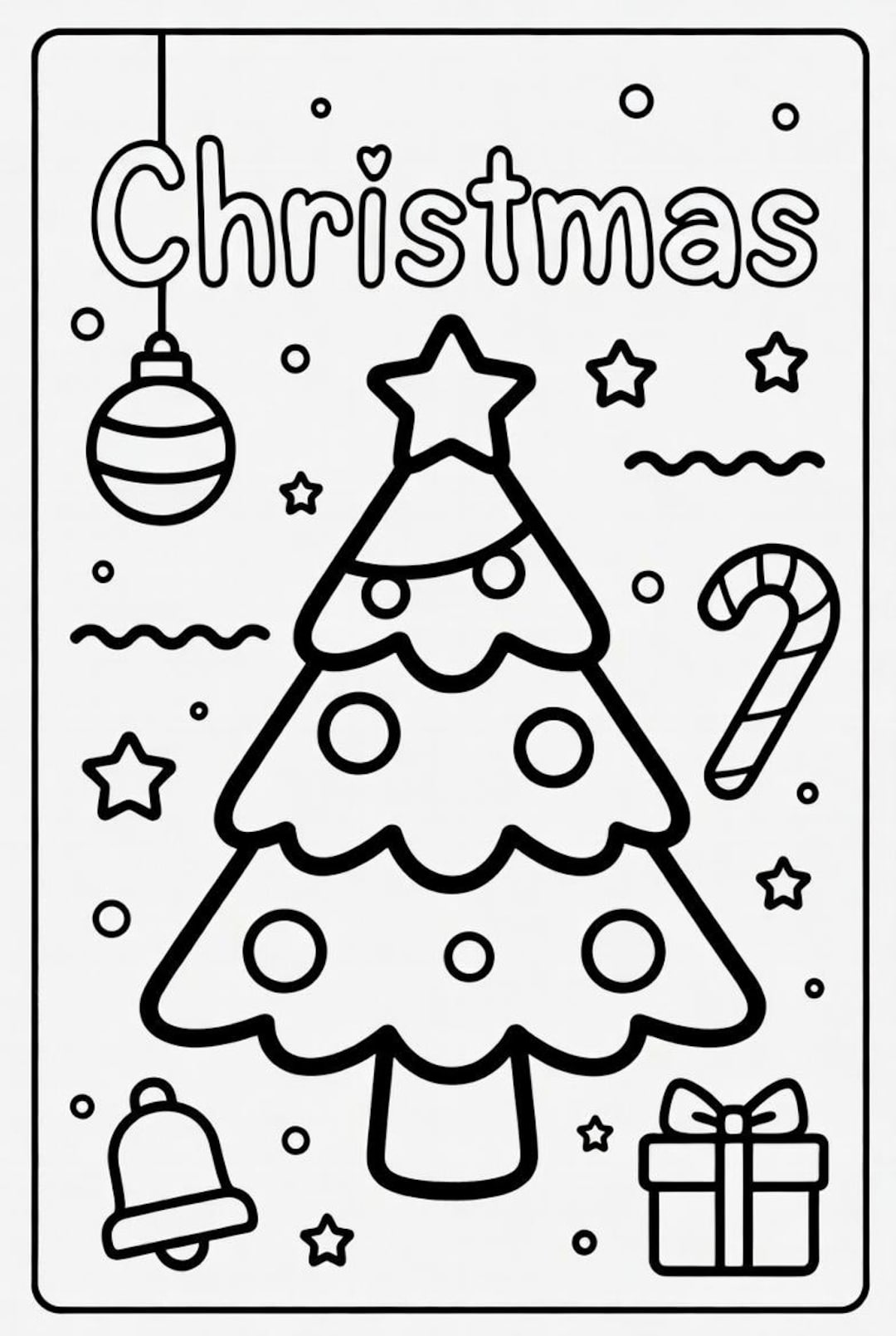 Christmas Coloring Bundle for Kids - Volume 2 – Instant Download - Etsy