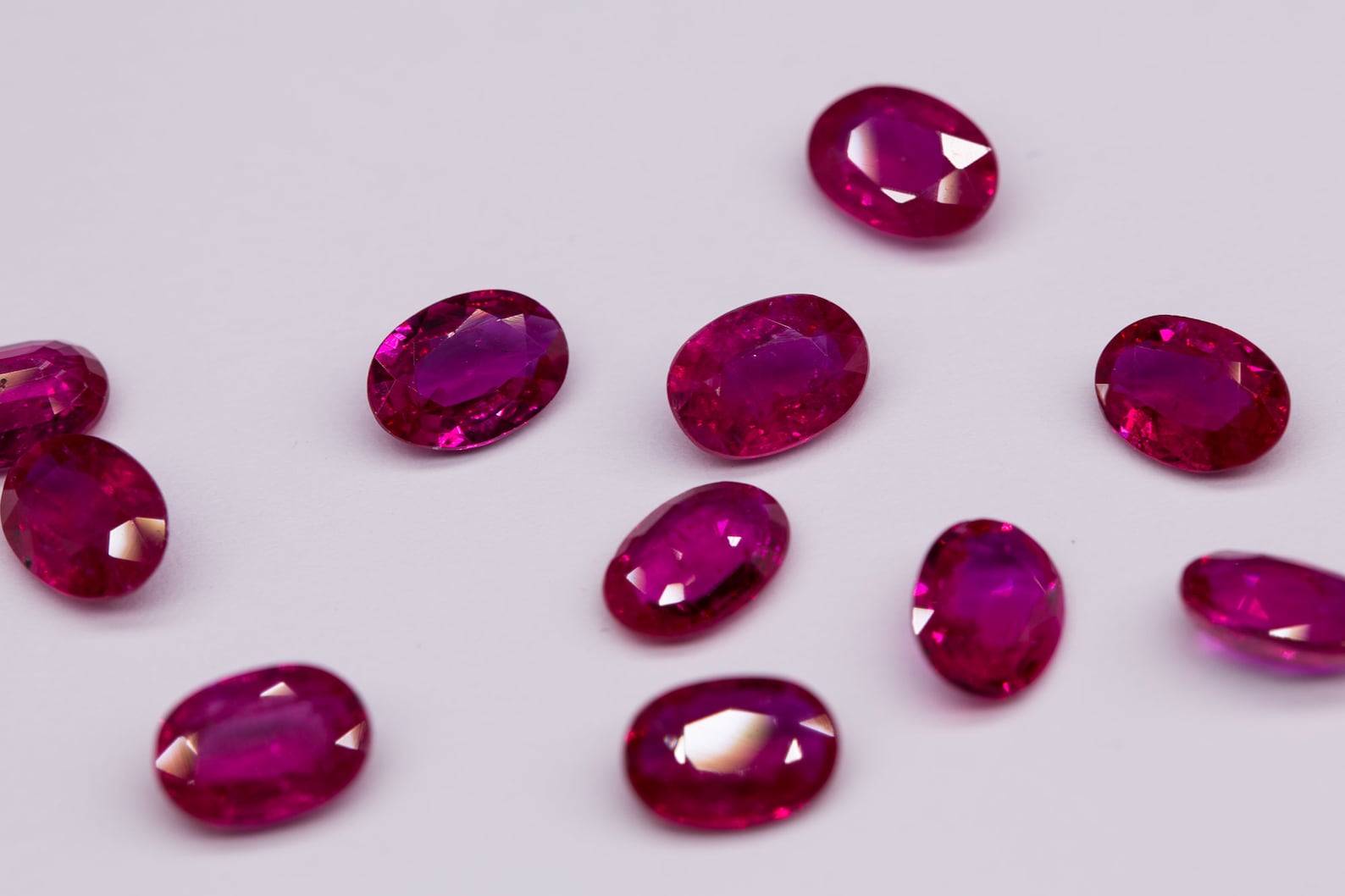 Natural Gemstone Mozambique Ruby Oval Cutstone Heated 11pieces - Etsy
