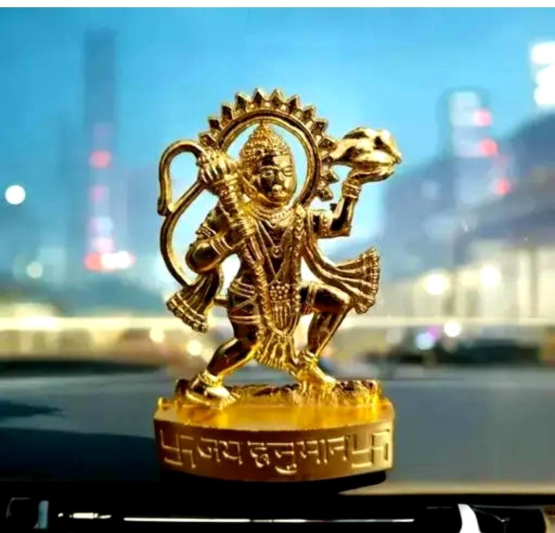 Handcrafted Hanuman Idol Statue - Good Luck Aura Figurine - Etsy