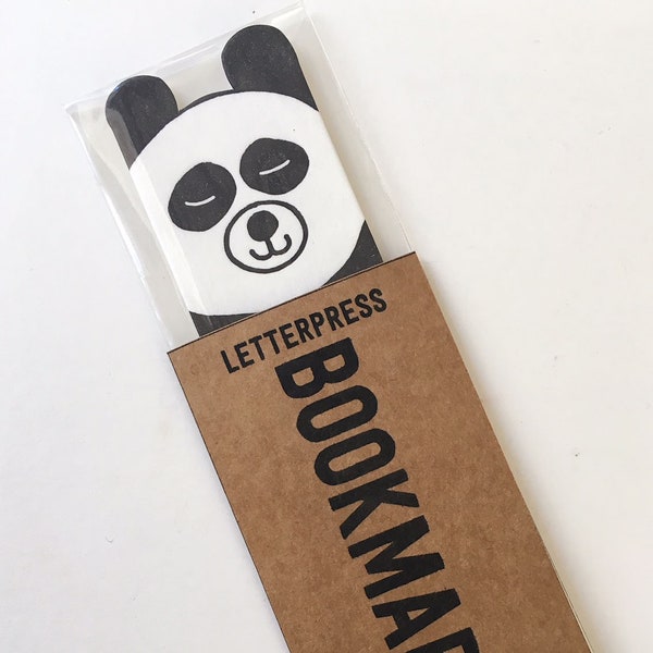Panda Bookmark - Etsy