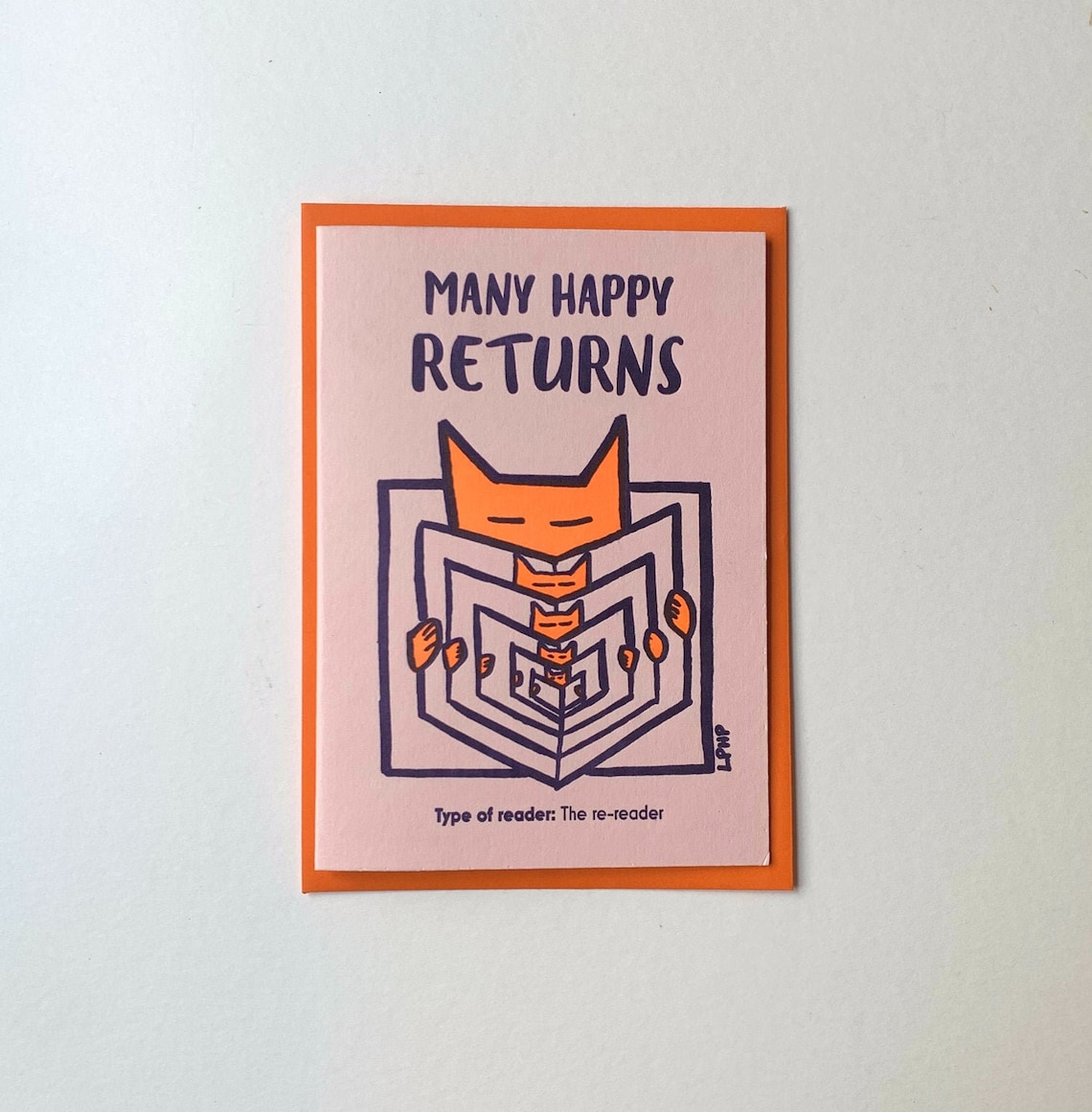 Many Happy Returns Letterpress Greeting Card - Etsy