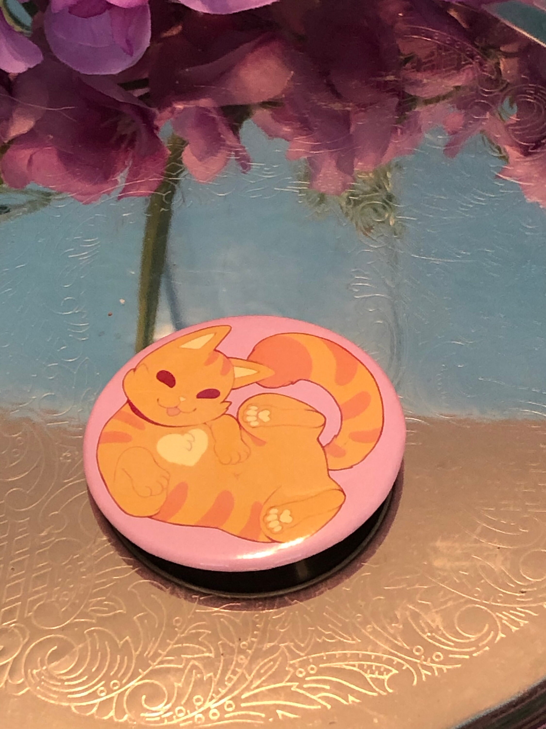 Kitt Kat Button - Etsy