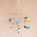 Nursery Decor Baby Mobile Baby Shower Gift Gift for Kids Rainbow Birds ...