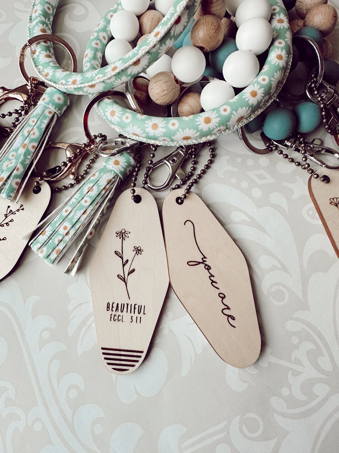 Motel Keychain Religious Gift Inspirational Quotes Bible Verse ...