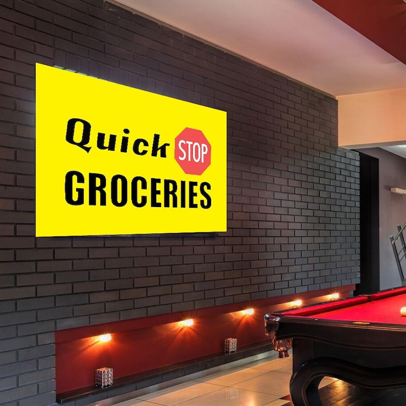 Groceries Sign - Etsy