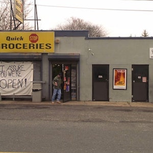 Quick Stop Groceries Vinyl Banner - Quick Stop Mancave Poster - Clerks ...