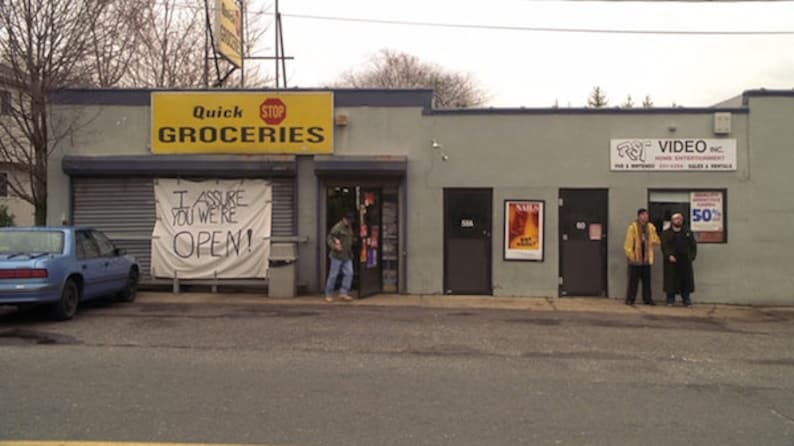 Quick Stop Groceries Vinyl Banner Quick Stop Mancave Poster Clerks ...