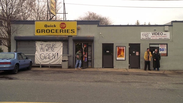 Quick Stop Groceries Vinyl Banner Quick Stop Mancave Poster Clerks ...
