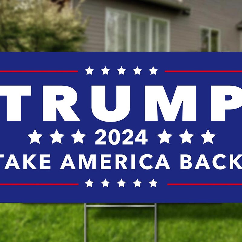 Trump Yard Signs - Etsy