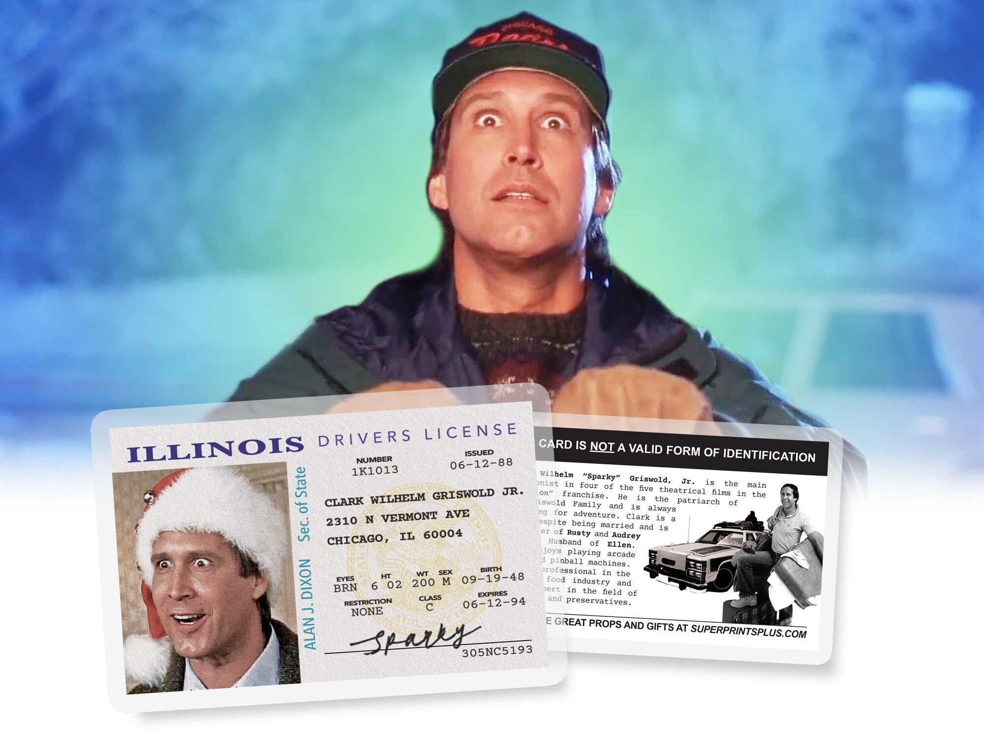 Clark Griswold ID Card Griswolds Christmas Vacation Movie - Etsy Nederland