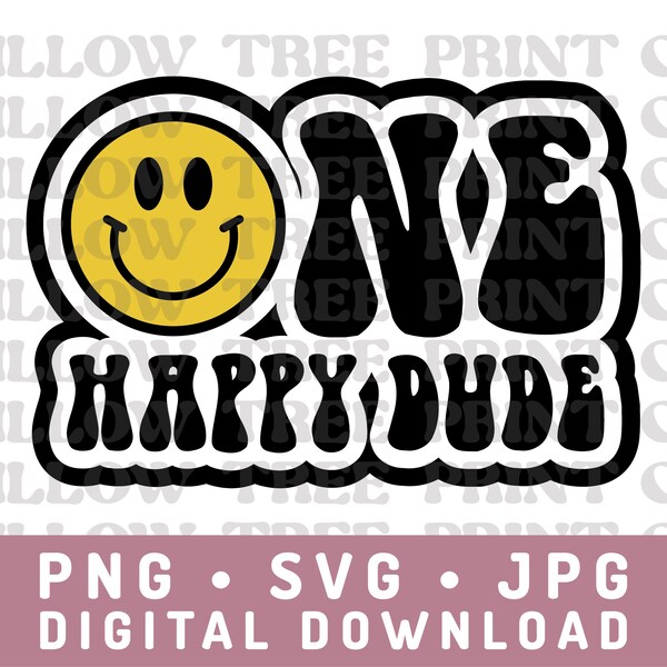 One Smiley Face Svg - Etsy