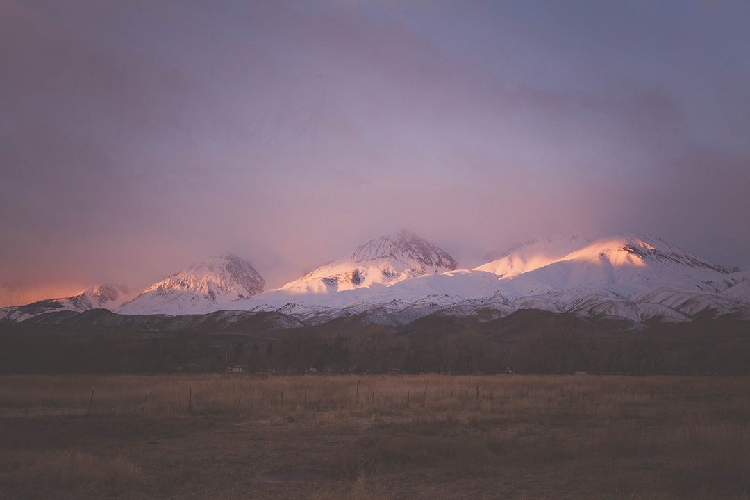 Sierra Nevada Photography Mountain Art Landscape Print - Etsy