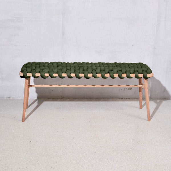 Woven Bench - Etsy