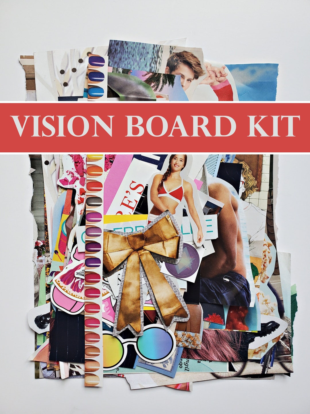 Best Vision Board Kit, Ultimate Junk Journal Kit, Magazine Cutouts ...