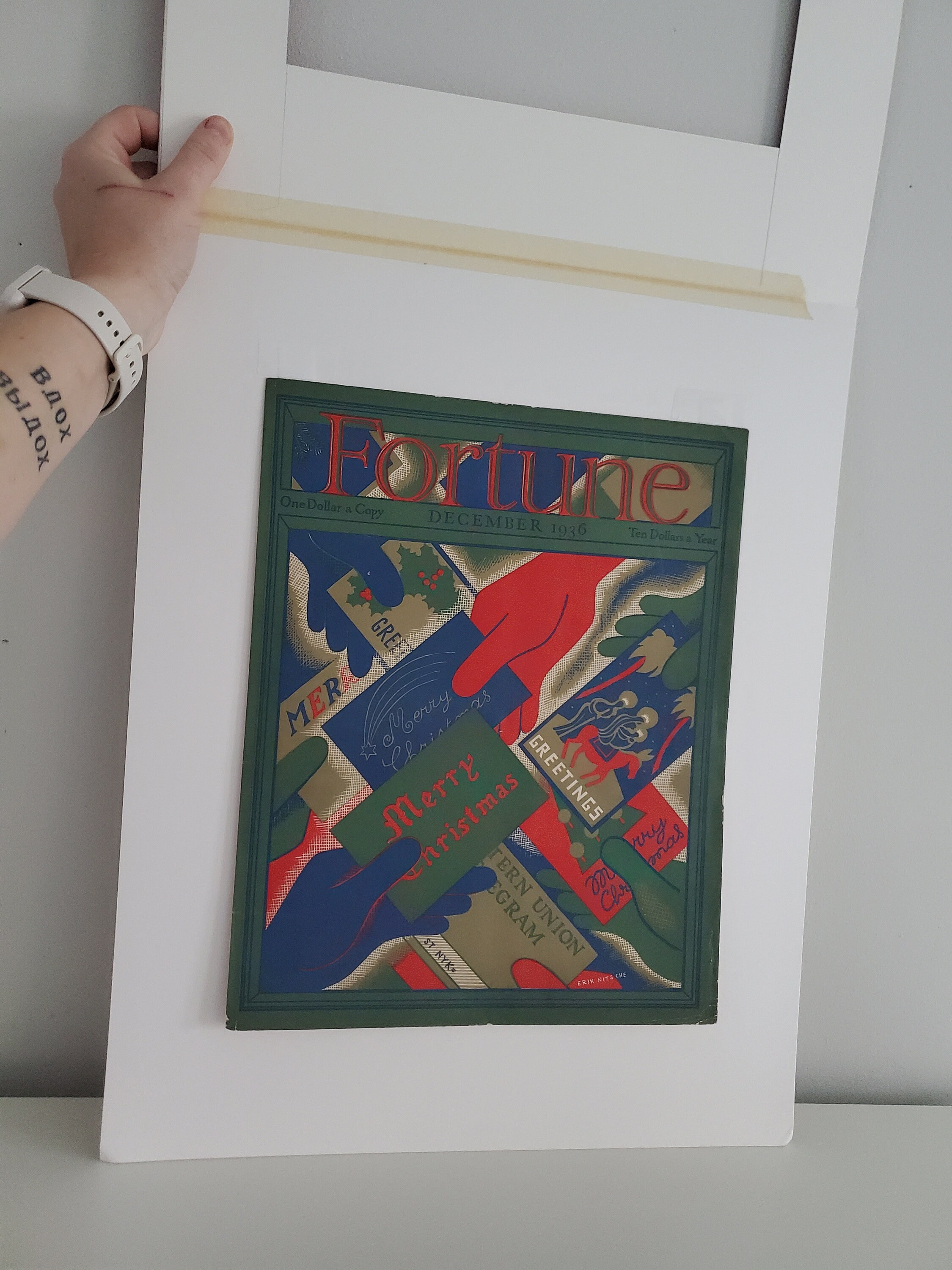 Fortune Magazine Cover, Vintage Wall Art, Vintage Poster, Vintage ...