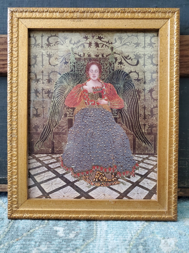 Framed Wall Art Print, Bombay Company Angel Prints, Kay Jackson ...