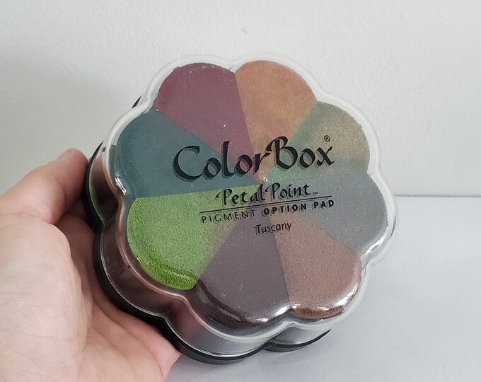 Colorbox Petal Point, Vintage Ink Pad, Pigment Option Pad, Pinwheel ...