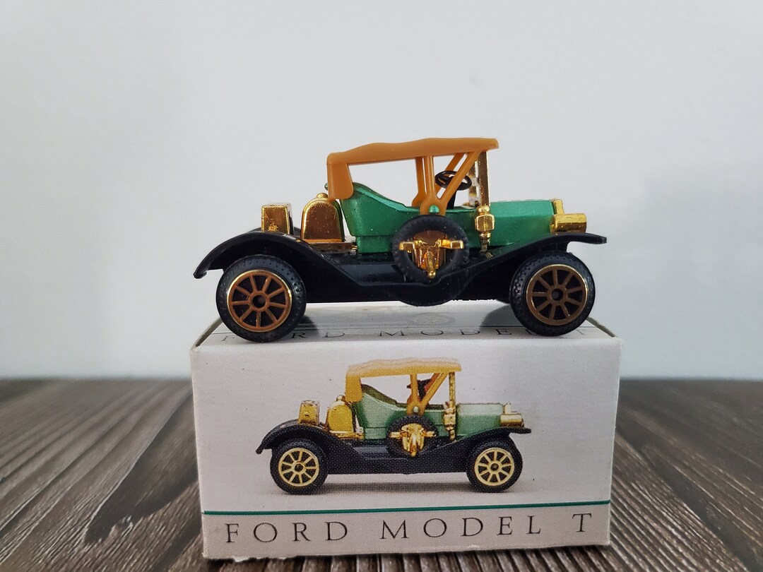 Vintage Ford Model T Replica, Classic Die Cast Car Miniature - Etsy