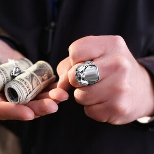 Hazmat Mask Ring Inspired by Breaking Bad Show, Walter White Ring ...